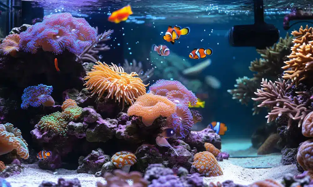 Brassage aquarium récifal : rôle, réglages et pompes de brassage ...